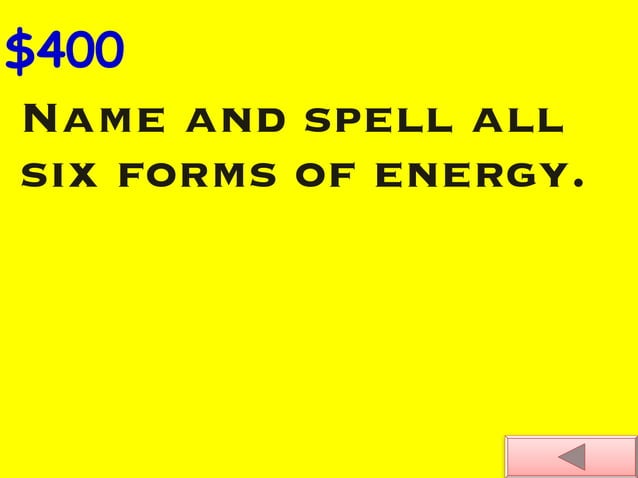 Energy Jeopardy | PPT