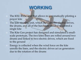 Energy kite for wind energy | PPT