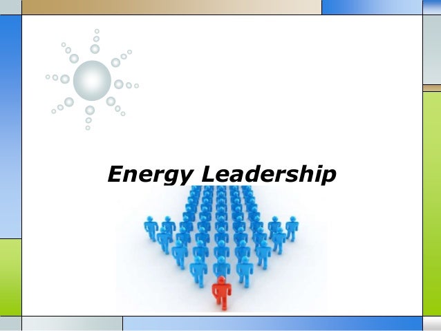 Energy leadership