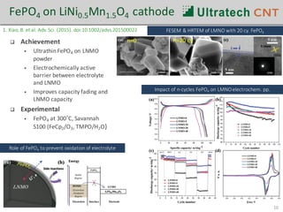 ALD for energy application - Lithium ion battery and fuel cells | PPT
