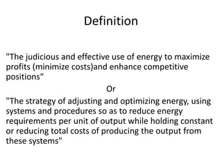 Energy management | PDF