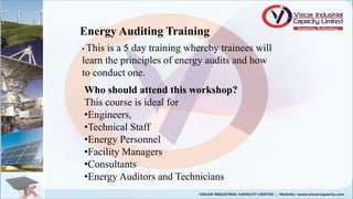 Energy management and energy audit consultancy | PPTX