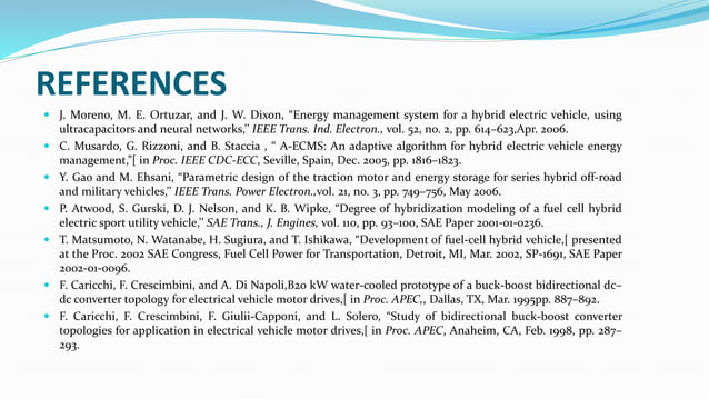 Energy management and power converters in EV.pptx | Green Vehicles | Auto Type