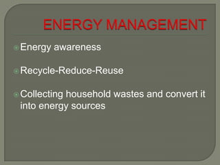 Energy management and waste management | PPT
