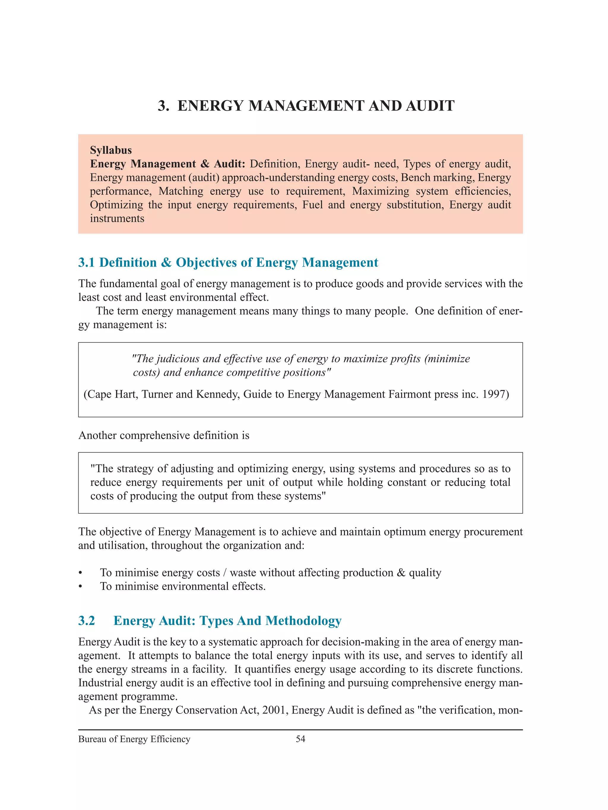 Energy management & audit | PDF
