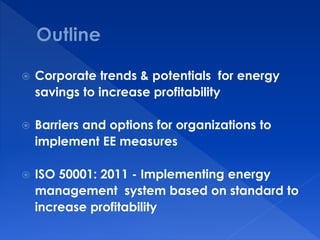 Energy management awareness program for decision makers | PPSX | Power ...