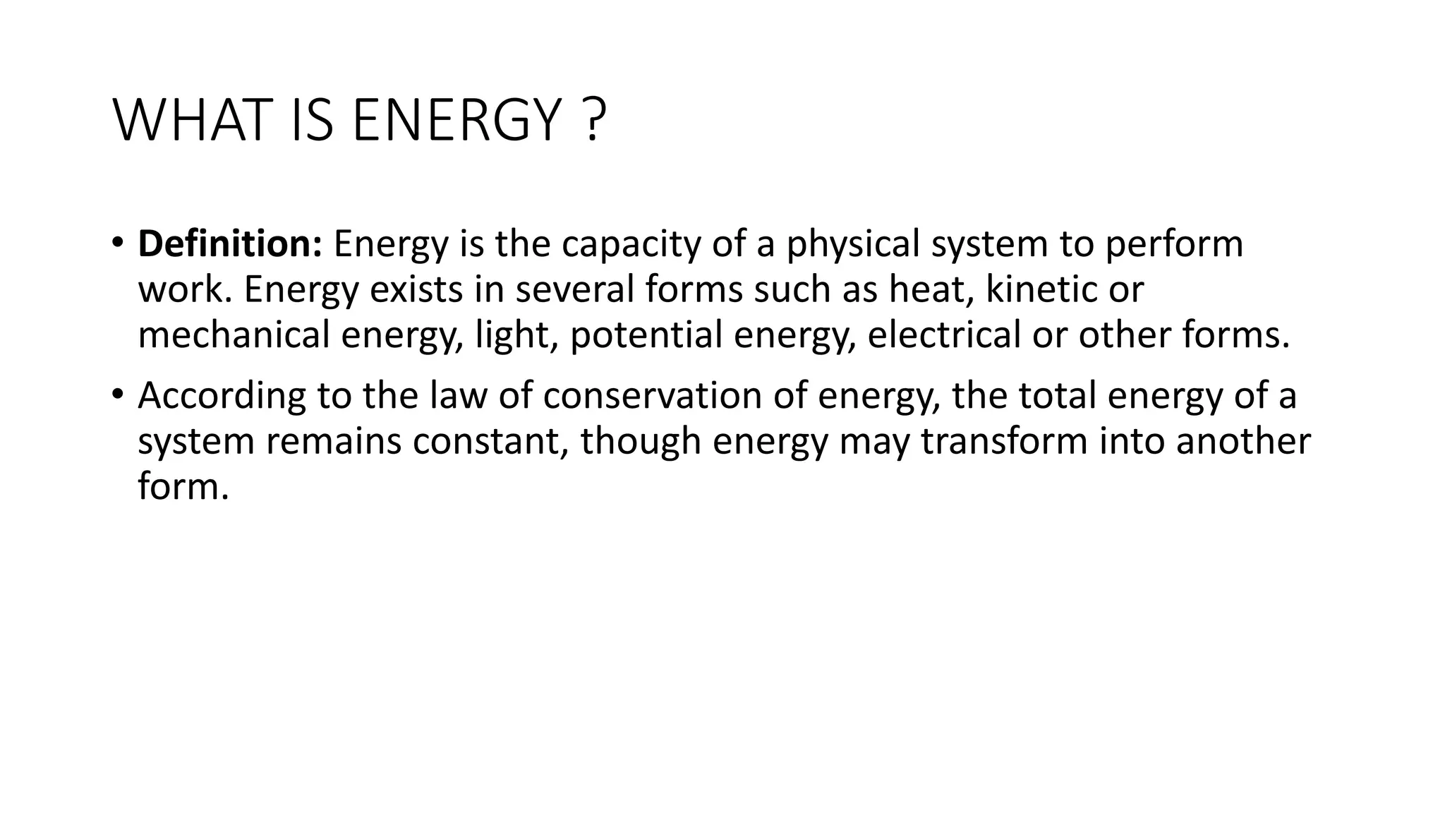 Energy management ppt | PPT