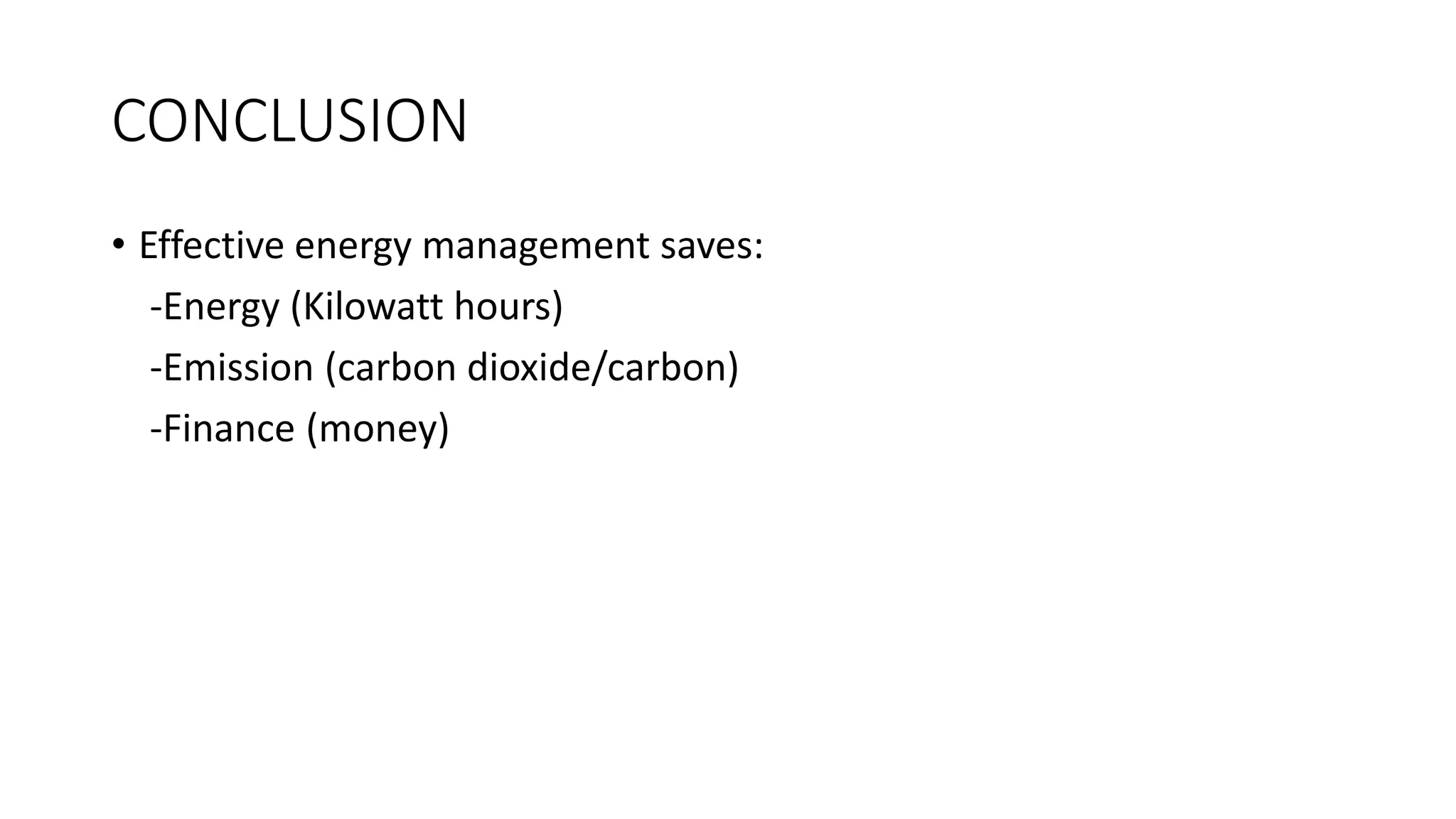 Energy management ppt | PPT