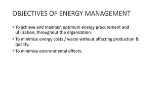 Energy management ppt | PPT
