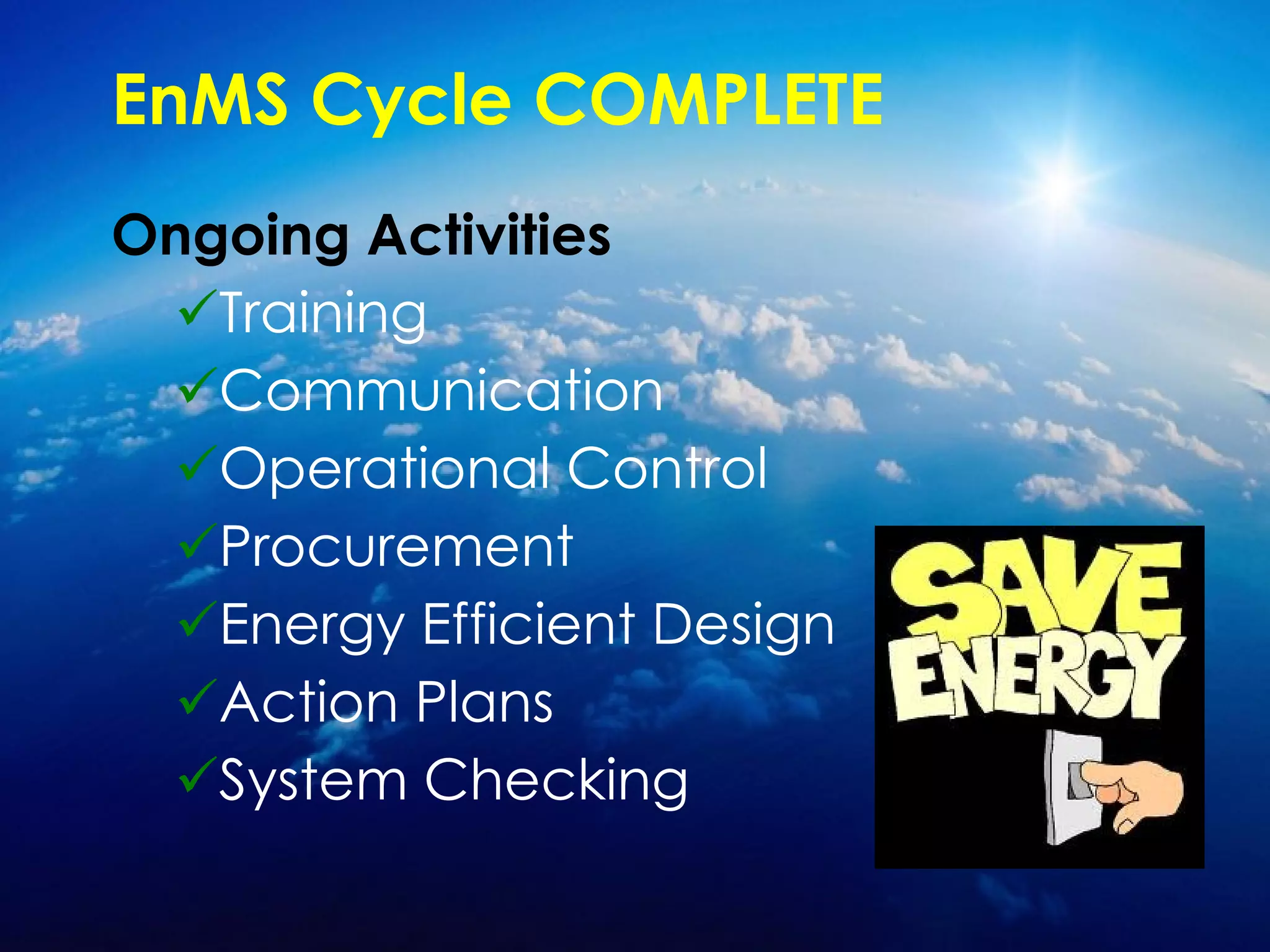 IMPLEMENTATION OF ENERGY MANAGEMENT SYSTEM TO IMPROVE ENERGY EFFICIENCY ...