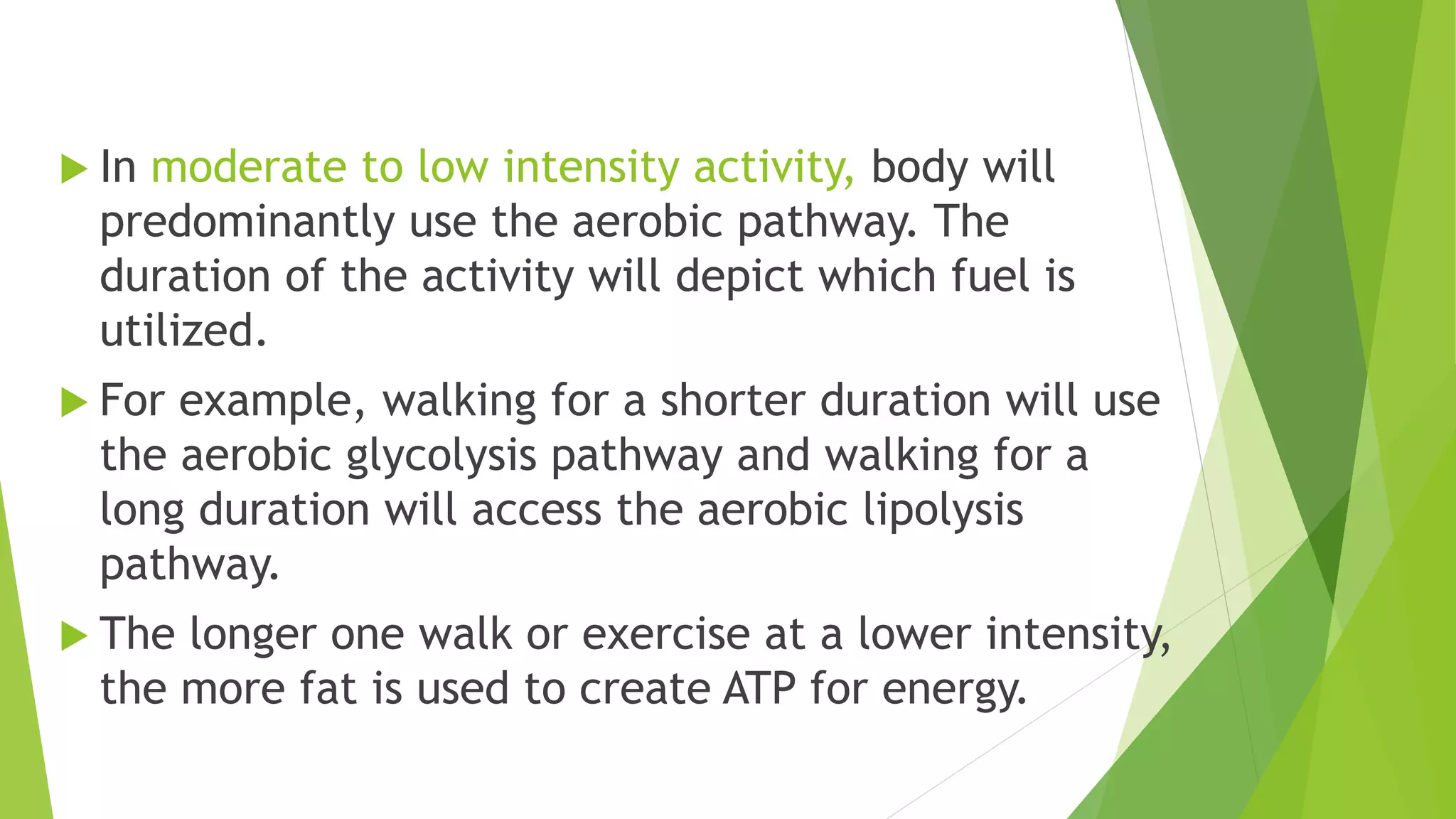 Energy metabolism in sports nutrition | PPTX