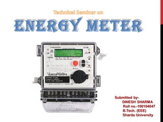 Energy meter | PPT