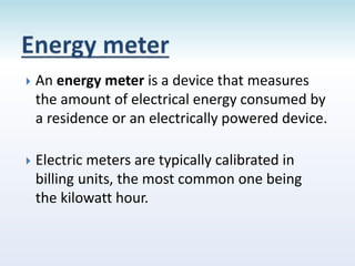 What Is An Electricity Meter? Working Principle,, 47% OFF