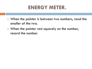 Energy meter presentation | PDF