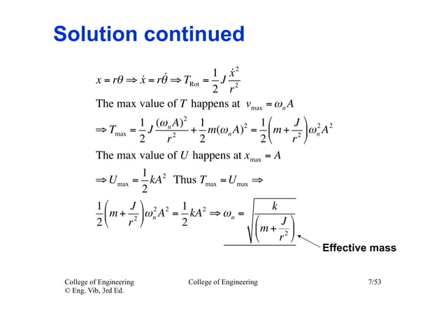 Energy methods for damped systems | PDF | Physics | Science