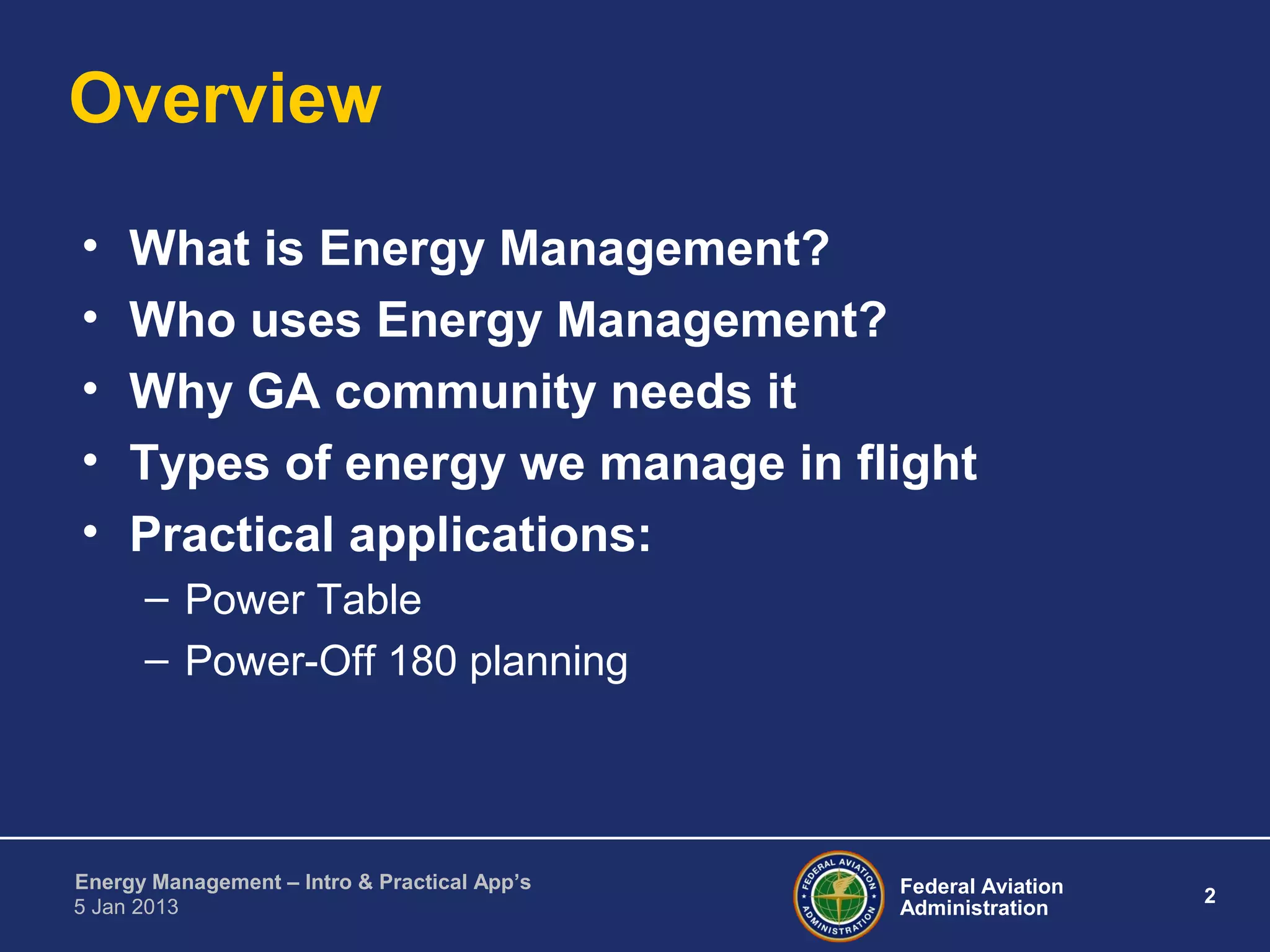 Energy Management - Introduction and Practical Applications | PPT