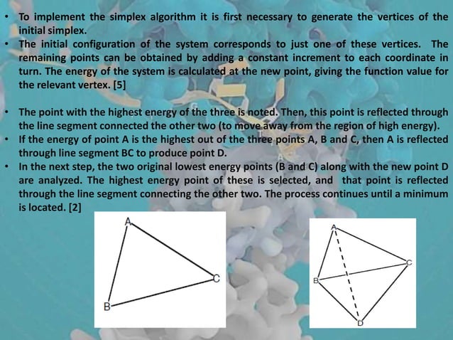 Energy minimization | PPTX