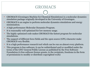 Energy Minimization Using Gromacs | PPT