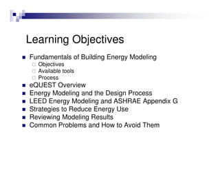 Energy Modeling | PDF