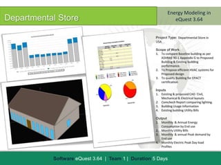 Energy Modeling and Analysis Services - Case Study | PPT