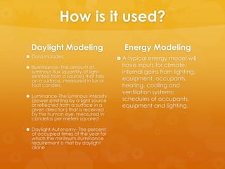 Energy modeling ppt | PPTX