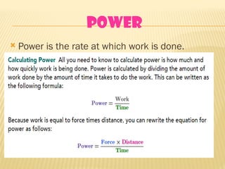 Energy, motion, force, work.pptx grade 6 elevate science | PPTX