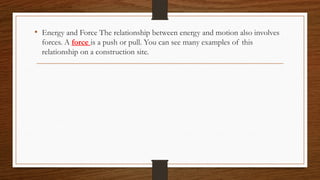 energy,motion & work.pptx-grade 6 elevate science | PPTX