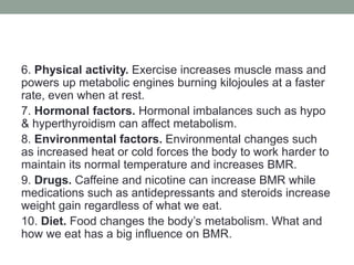 Nutritional facts of Energy | PPTX