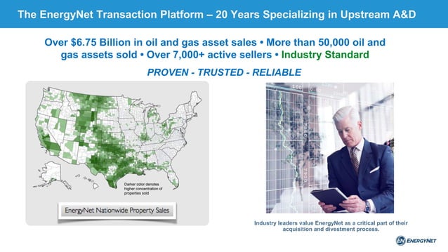 EnergyNet Oil & Gas Divestment Platform | PPT