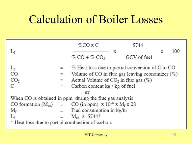 Energy performance assessment of boilers