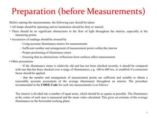 Energy performance assessment of lighting systems | PPTX