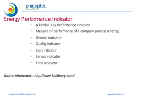 Energy Performance Indicators En Pi | PPT