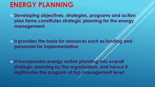 Energy planing and auditing | PDF