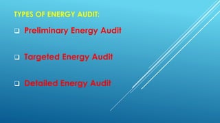 Energy planing and auditing | PDF