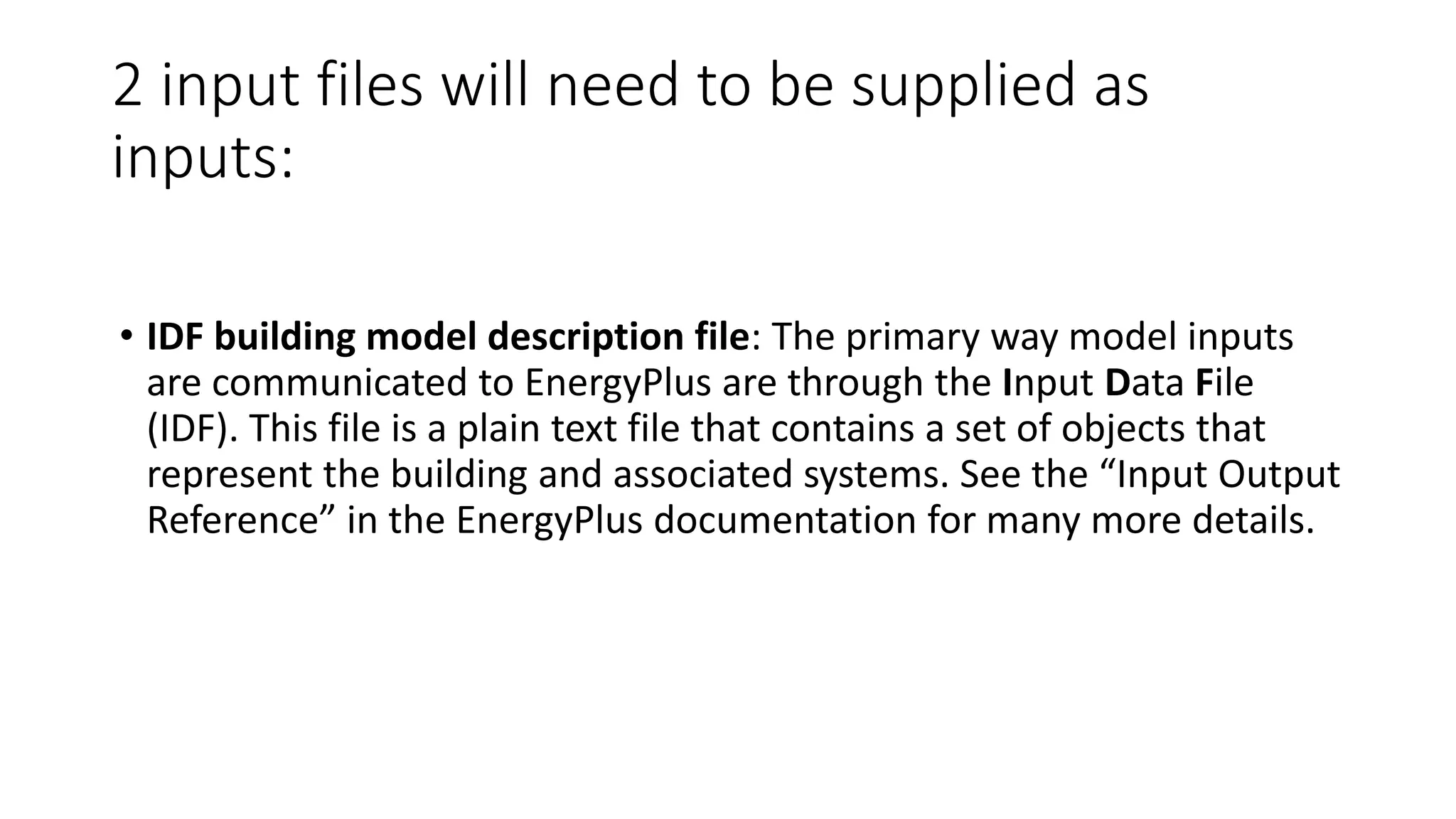 energyplus boiler simulation for energy system analysis | PPTX