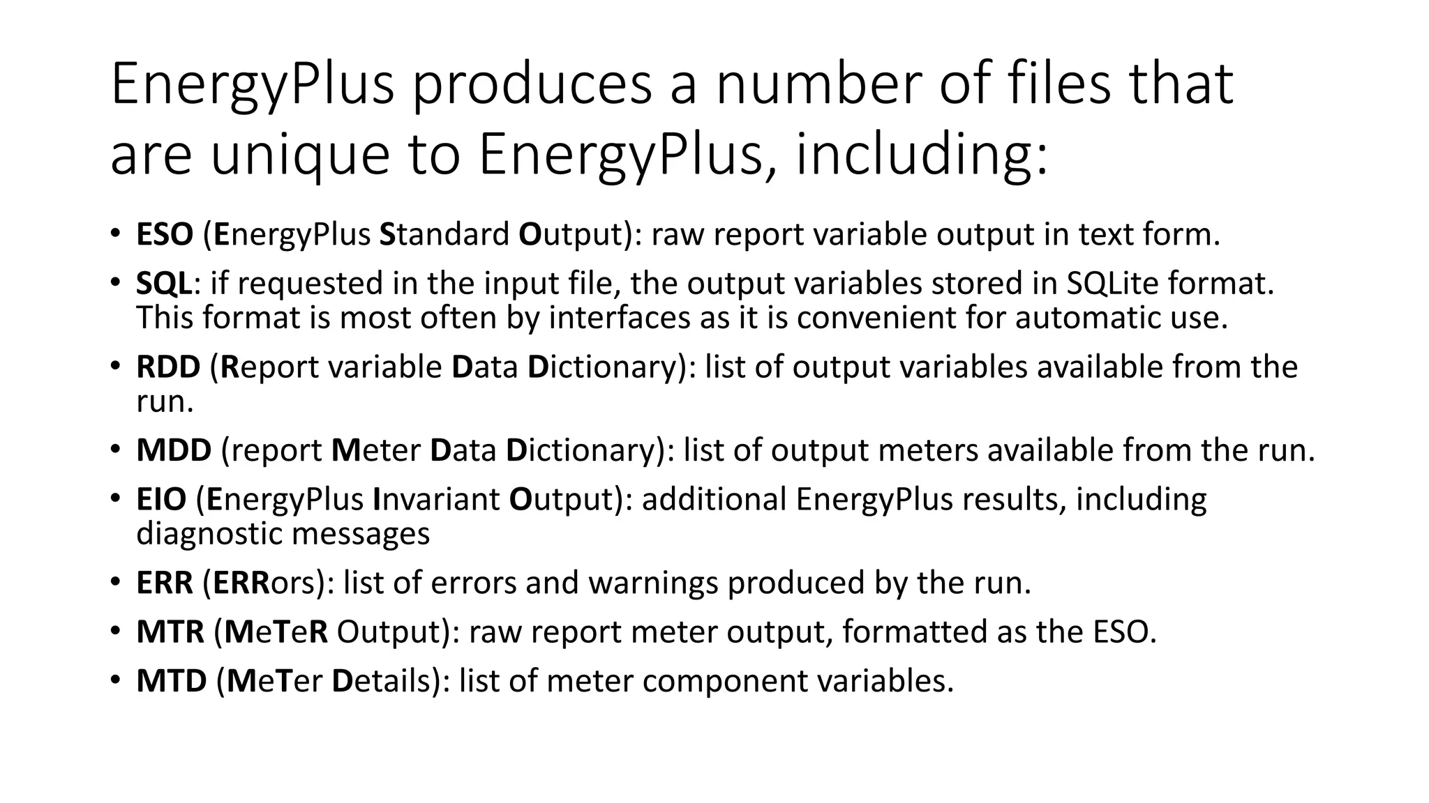 energyplus boiler simulation for energy system analysis | PPTX