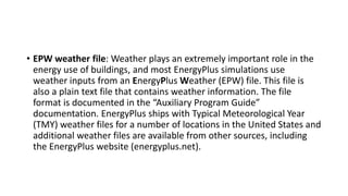 energyplus boiler simulation for energy system analysis | PPTX