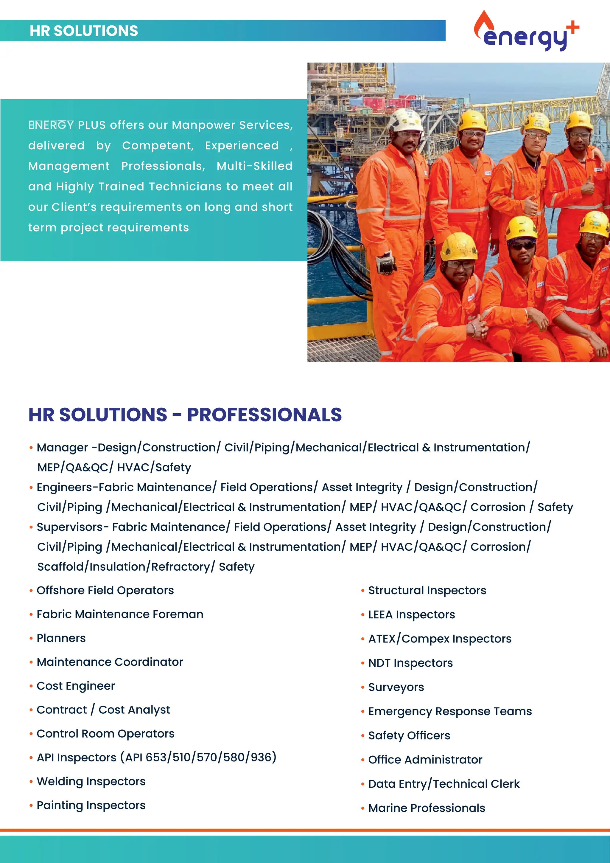 Technical Services | Rope Access | Pressurized Habitats & Hot Work ...