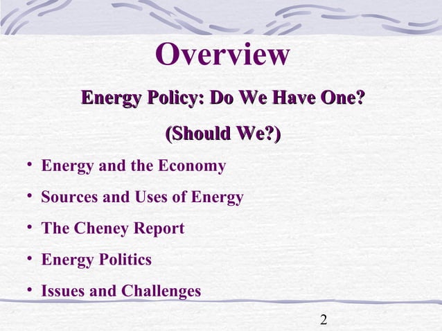 Energy policy 1 | PPT