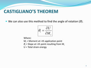 Energy principle in structure analysis in civil engineering | PPTX
