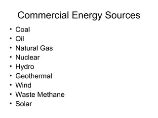 Commercial Electricity Production | PPT
