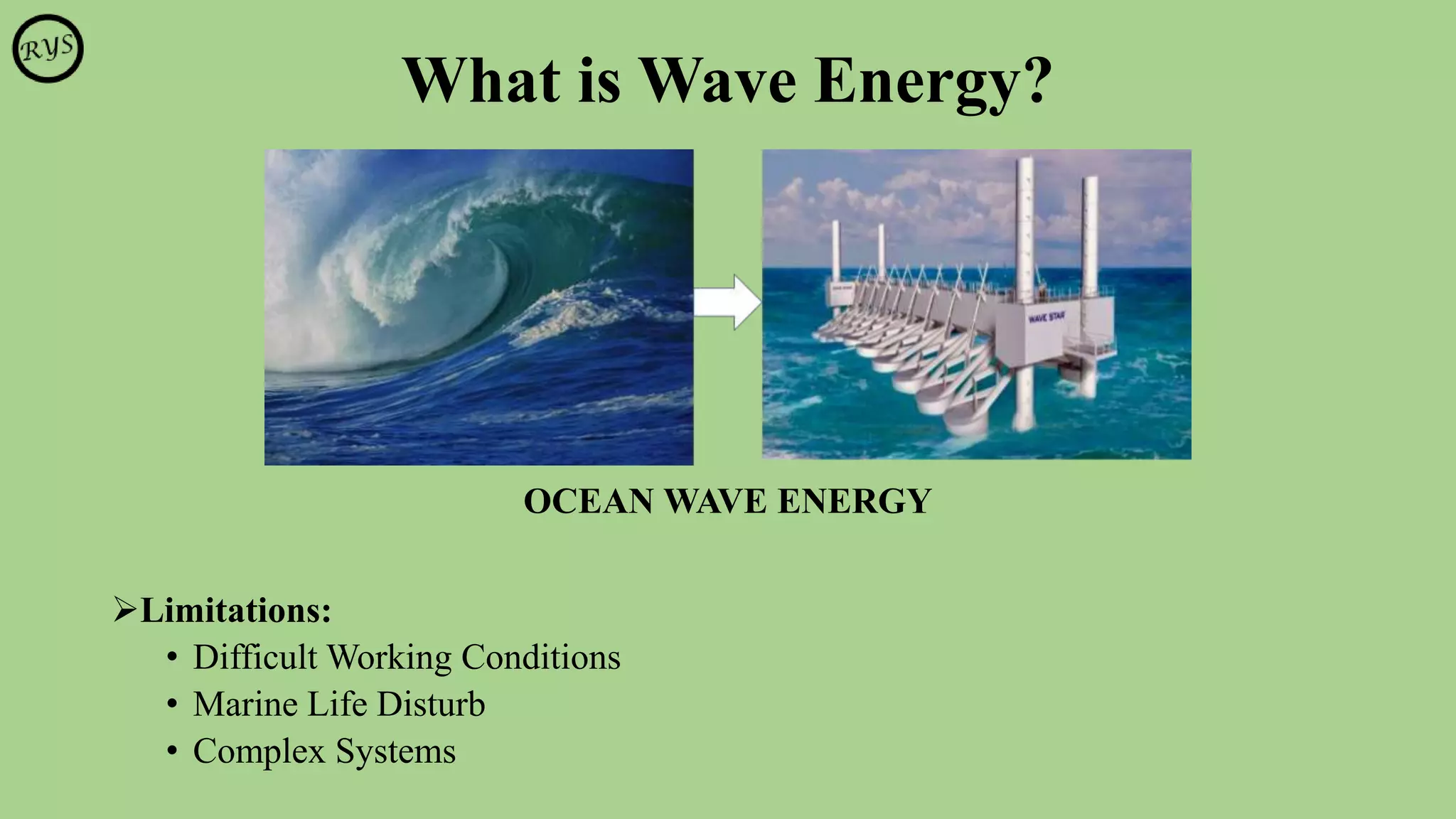 Energy Production from Slow Moving Water | PPT