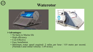Energy Production from Slow Moving Water | PPTX