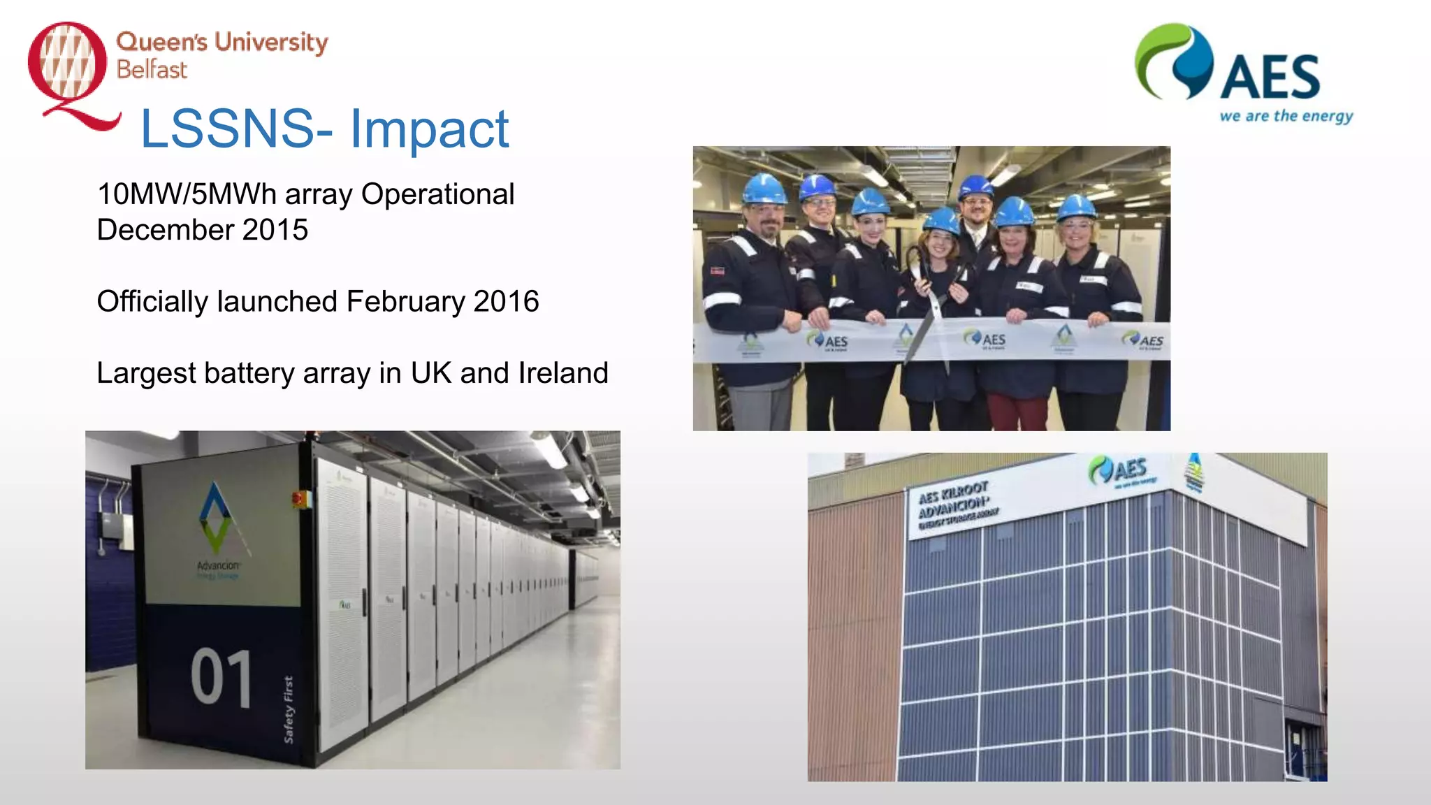 Infrastructure Seminar | Queens AES | Conor Quinn | Case Study | PPTX