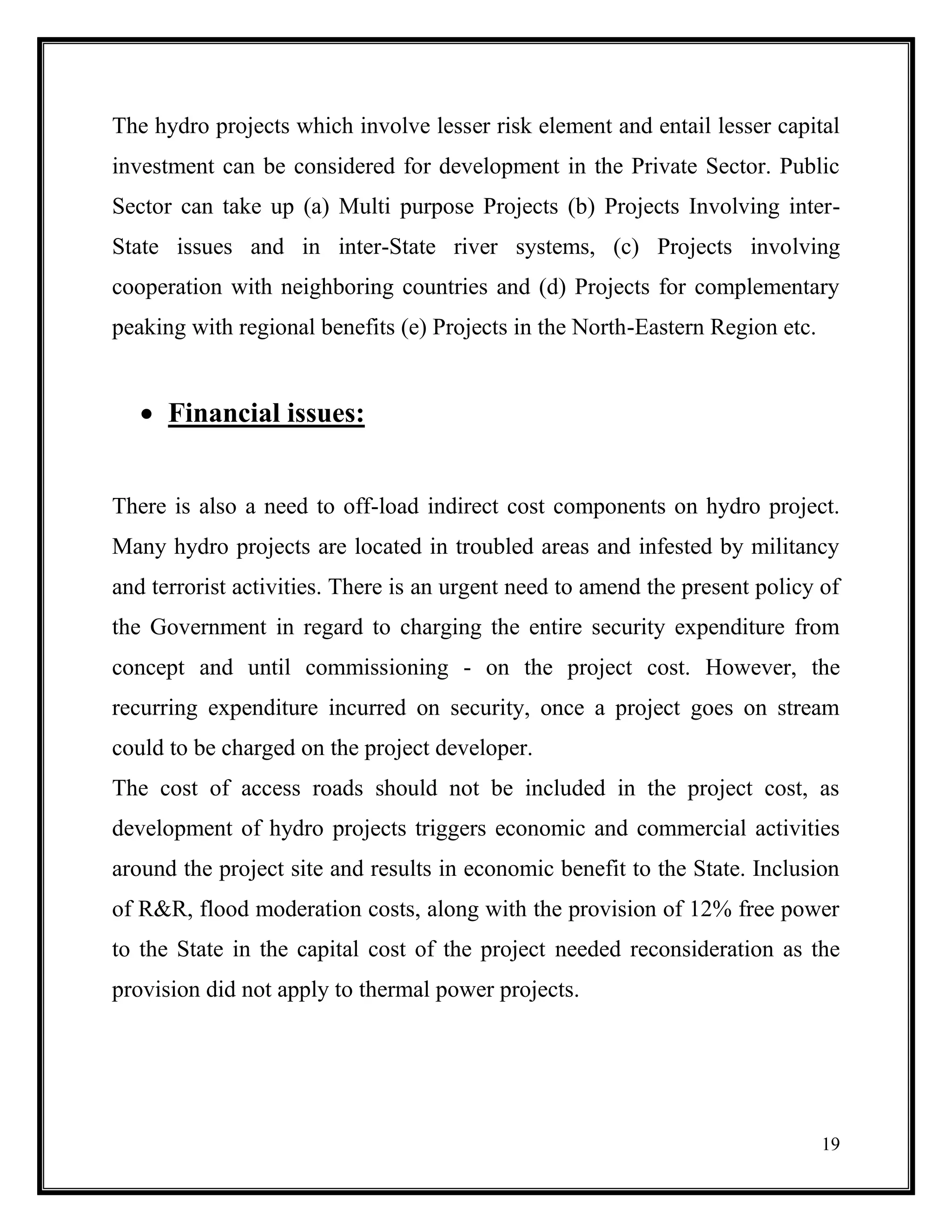 Energy project report on hydropower | PDF