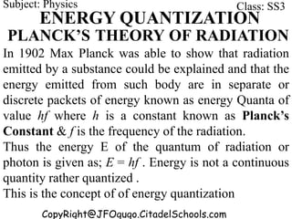 ENERGY QUANTIZATION.ppt