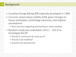 Energy Ratings for Windows: Balancing Energy Consumption and Thermal ...