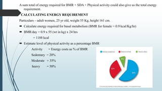 Energy -Macronutrients | PPT