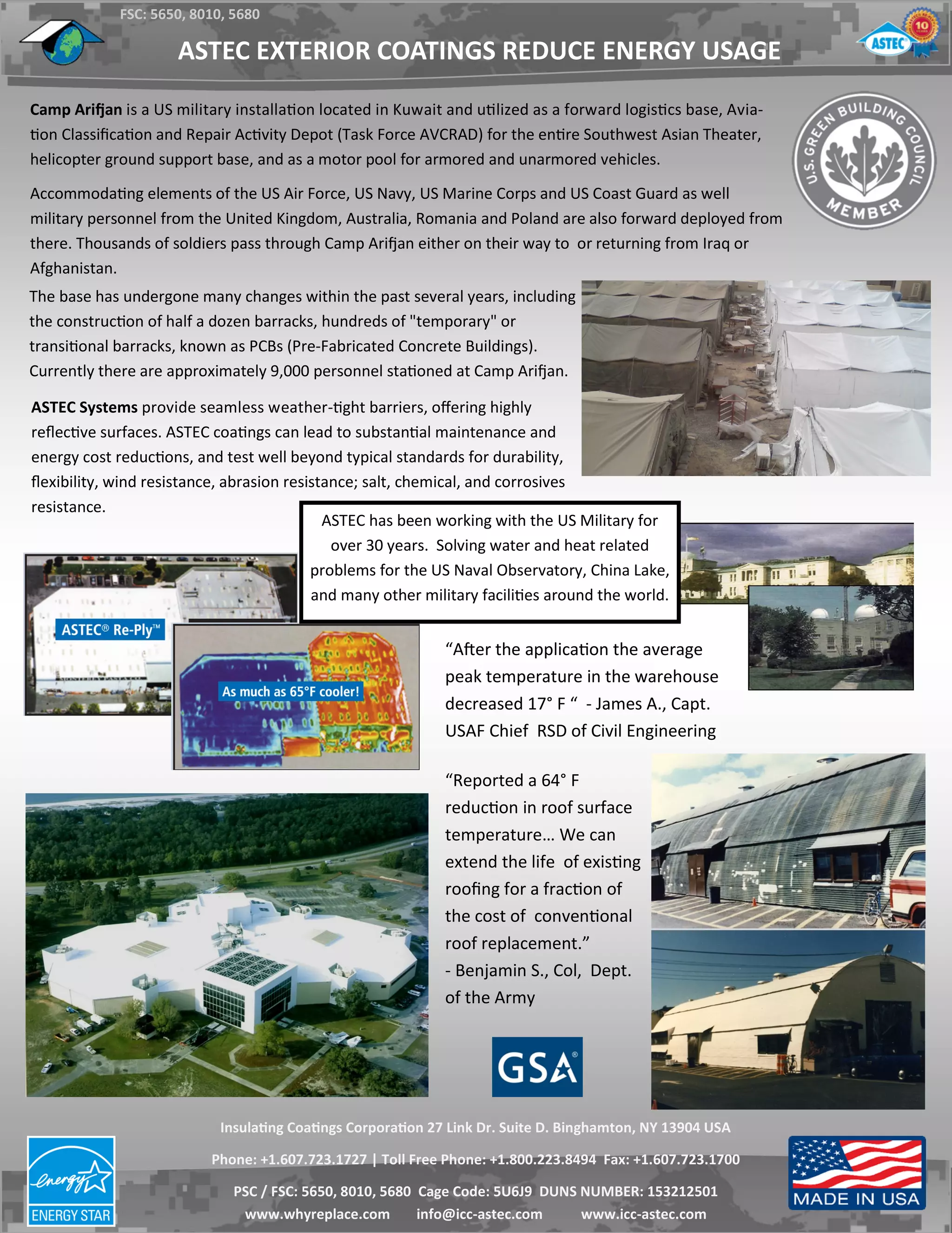 US Army Reduces Energy Usage by 26% | PDF