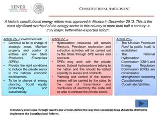 Mexico’s Energy Reform | PPT